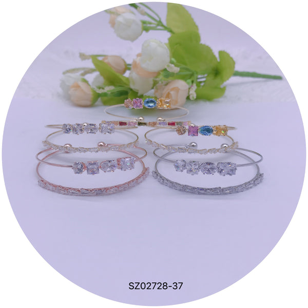 C.Z Crystal cuff bracelet – Sun Star Fashion