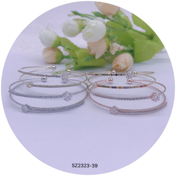 C.Z Crystal cuff bracelet – Sun Star Fashion