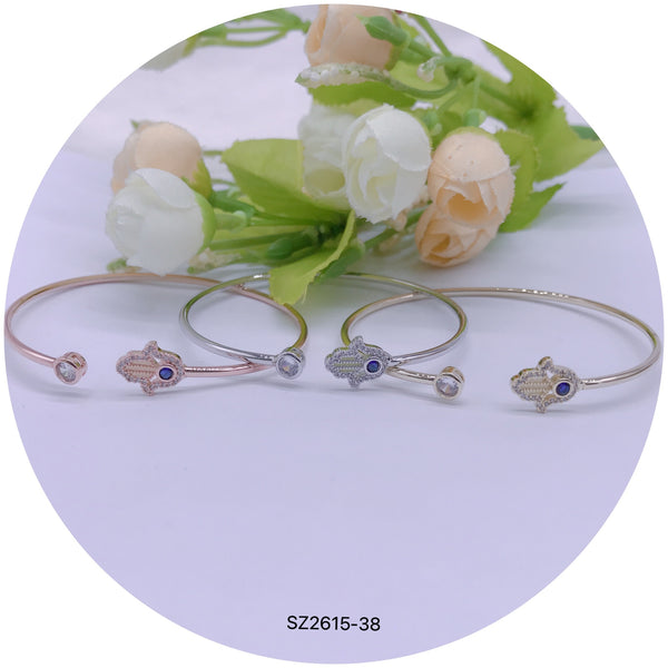 C.Z Crystal cuff bracelet – Sun Star Fashion