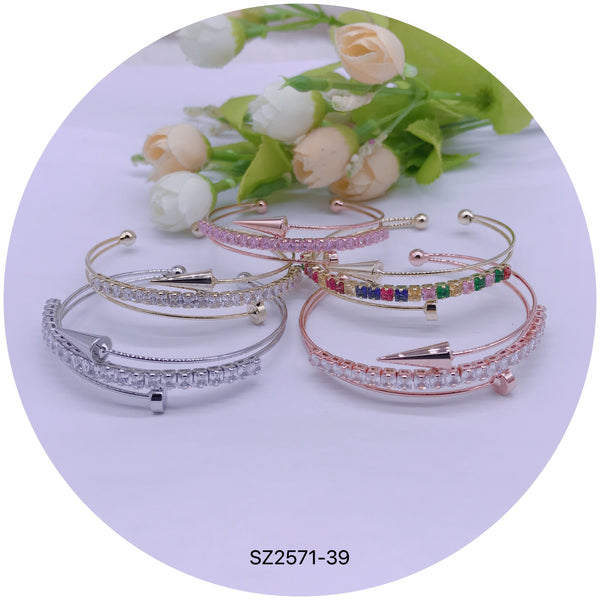 C.Z Crystal Cuff Bracelet – Sun Star Fashion