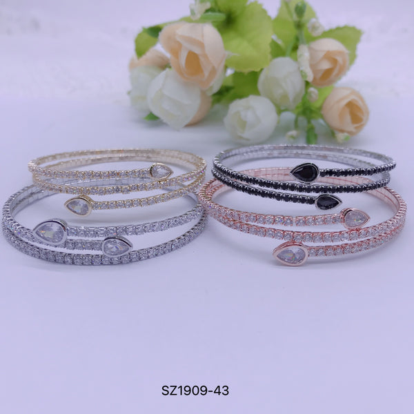 C.Z Crystal Cuff Bracelet – Sun Star Fashion