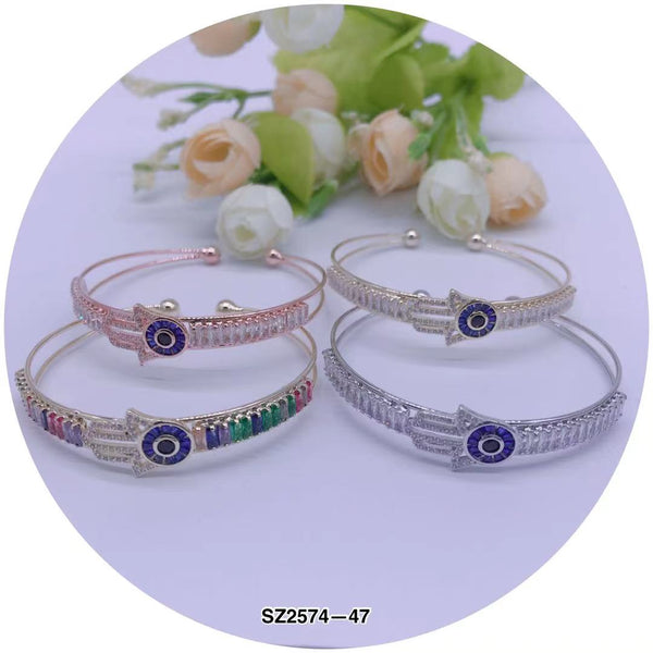 C.Z Crystal Cuff Bracelet – Sun Star Fashion