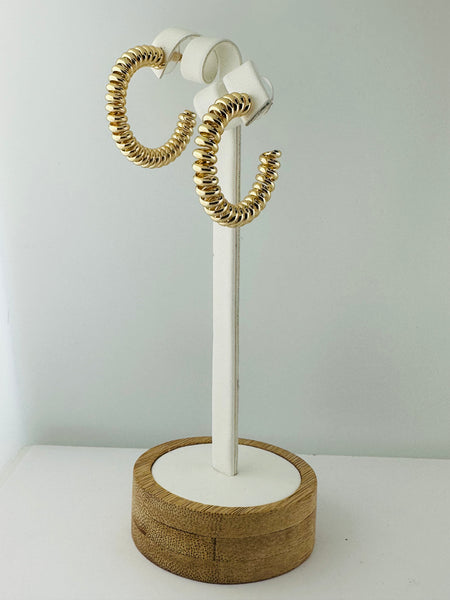 C hoop circle earring – Sun Star Fashion