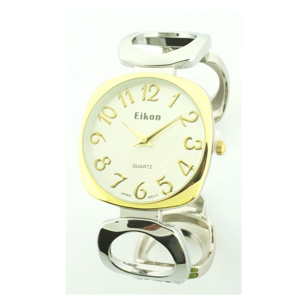 Circle Print Face Cuff Watch. – Sun Star Fashion